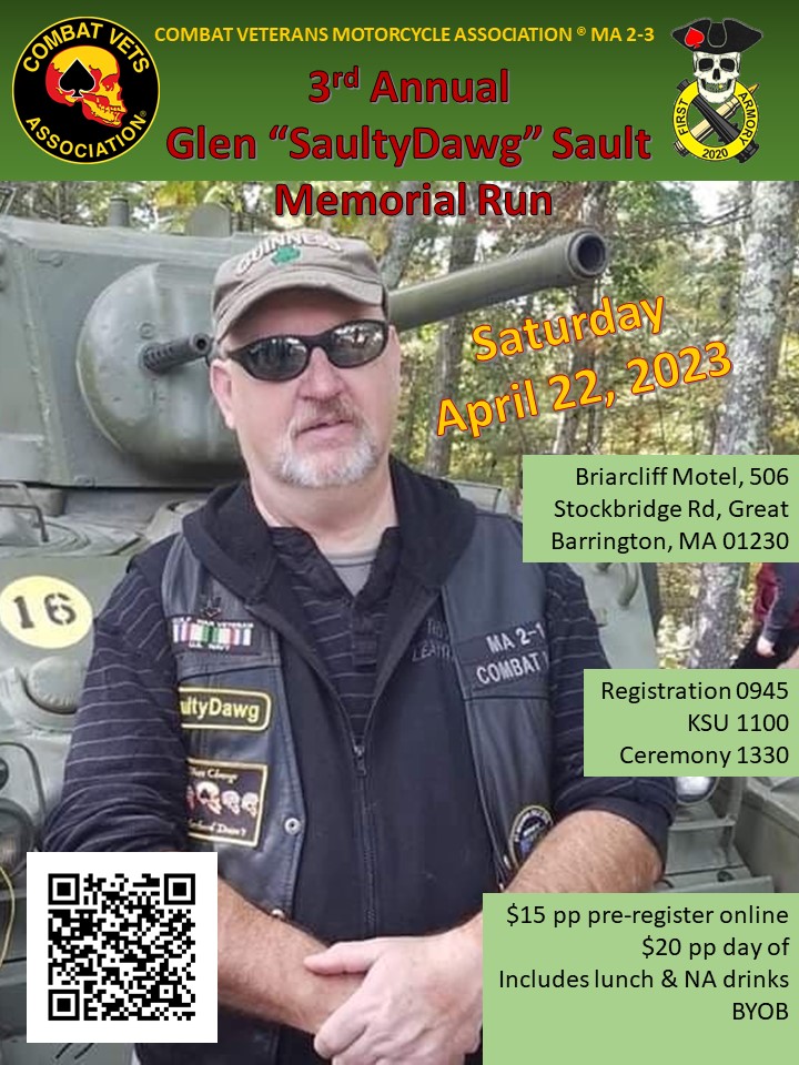 Glen's Run 2023 - Combat Veterans Motorcycle Association Western ...